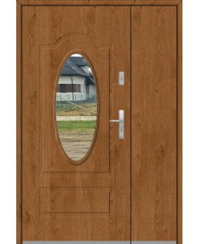 Fargo 8 double - toegangsdeur met dubbele beglazing Domadeco